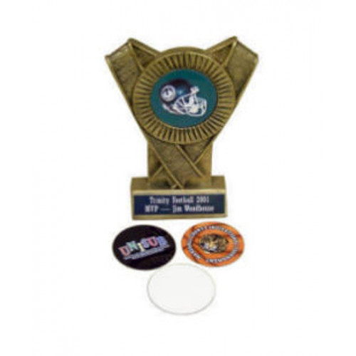 Aluminium Trophy Disk Inserts 25,4 Round - T-shirtmakers.it
